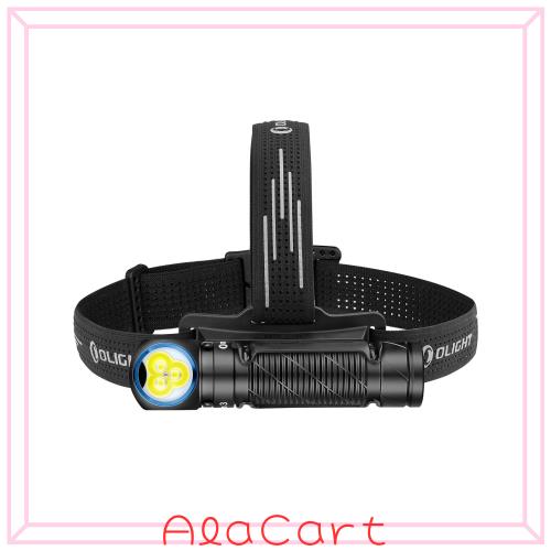 OLIGHT(オーライト) Perun 3 LED ヘッドライト 充電式 懐中電灯 ヘルメット ライト フラッシュライト head lamp ledライト 白＆赤 3000ル