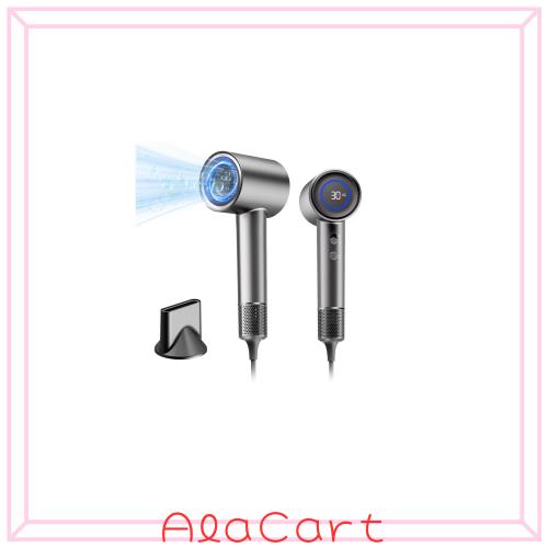 【新設計・3億高濃度マイナスイオン】 ドライヤー 超大風量 速乾 ヘアドライヤー ブラシレスDCモーター 温冷風自動切替 美髪 ヘアケア 8