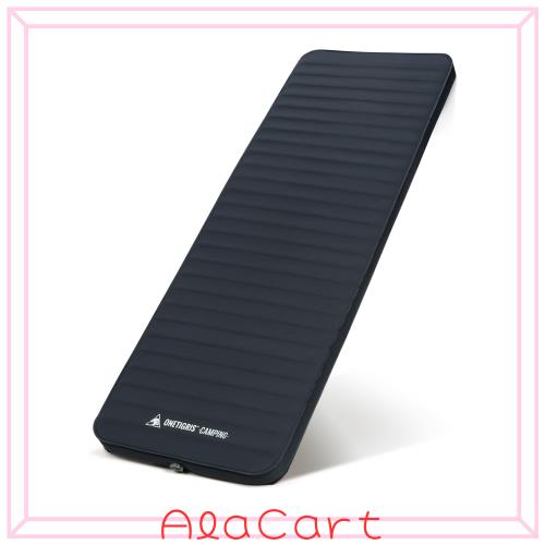 OneTigris DREAMSTAR エアーマット 30秒自動膨張 1人用 エアーベッド 高R値 高反発 耐荷重100kg 8cm厚手 無臭 快適 静音 滑り止め オール