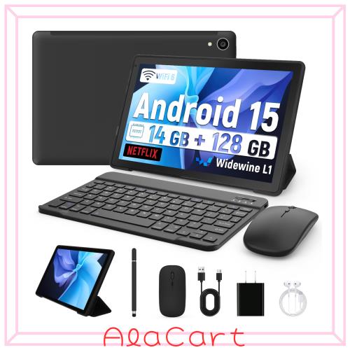 タブレット - FancyDay タブレット 10インチ Android 15 wi-fi モデル 14GB+128GB+1TB拡張 1280*800ディスプレイ 8コアCPU ...