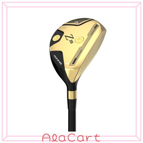 MAZEL (マゼル) レスキュー ゴルフクラブ ユーティリティ カーボンシャフト メンズ 右利き用 (カーボン（Z35 II-ゴールド）, フレックス: