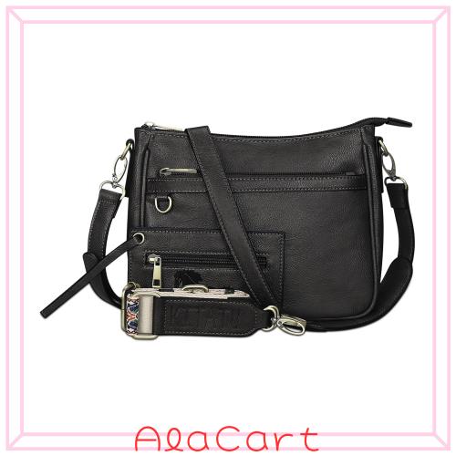 K I T A T U ショルダーバッグ レディース カバン 斜め掛けバッグ ショルダーストラップ2本 大容量 ハンドバッグ 柔かい素材 シンプル お