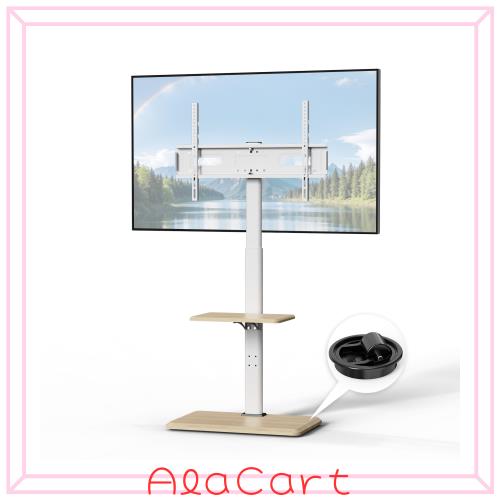 BEISHI テレビスタンド 壁寄せ ハイタイプ テレビ台 おしゃれ tvスタンド キャスター付き 32~75インチ対応 VESA/横100〜600mm/縦100〜400