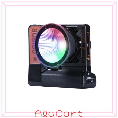 COLBOR W100R Kit RGB撮影ライトキット 100W 2700-6500K CRI97+ APP制御 インタビュー/広告/動画/TIKTOKなどの撮影照明に対応 バッテリー
