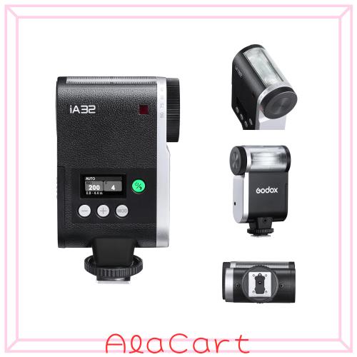 GODOX iA32 カメラフラッシュ 5段階調節ミニフラッシュ 自動/手動モード