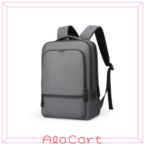 MARK RYDEN ビジネスリュック 通勤用 リュック メンズ PU 大容量 撥水加工 15.6インチ PC USB充電ポート付き 多機能