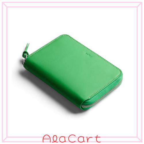 [Bellroy] Folio Wallet 革財布 二つ折り財布 コンパクトなクラッチバッグ カードや紙幣、小銭、毎日使う小物類を収納可能 - NeonGreen