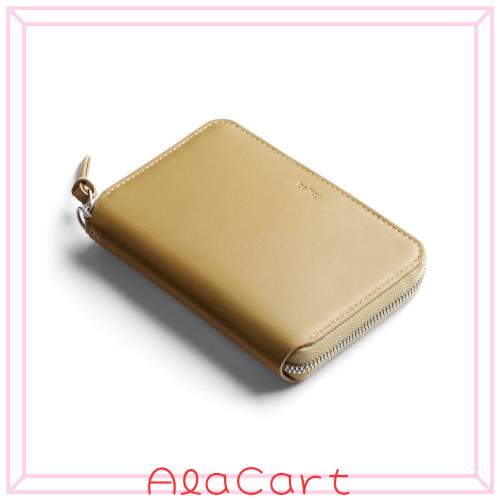 [Bellroy] Folio Wallet 革財布 二つ折り財布 コンパクトなクラッチバッグ カードや紙幣、小銭、毎日使う小物類を収納可能 - Mustard