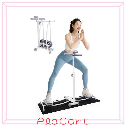 Leg Slide レッグスライド 内転筋・骨盤底筋・大臀筋強化 静音 折りたたみ 宅トレ 省スペース ハンドル付き バランストレーニング 太もも