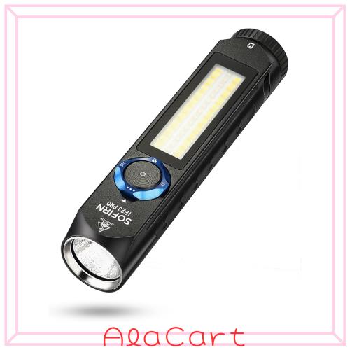 Sofirn IF23 Pro 懐中電灯 強力 フラッシュライト 5000ルーメン 射程226メートル USB C充電式 マグネットベース RGB 調光調色 EDC懐中電