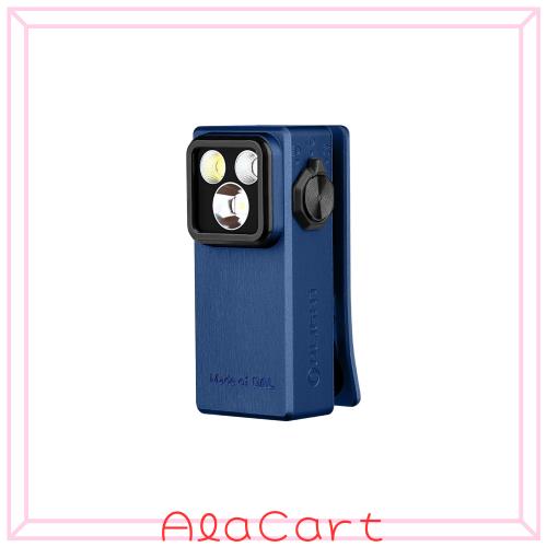 OLIGHT(オーライト) Oclip Ultra 懐中電灯 2025年新登場 クリップ 小型 LEDランニングライト 軽量 3つの光源 530ルーメン IPX6防水 Type-