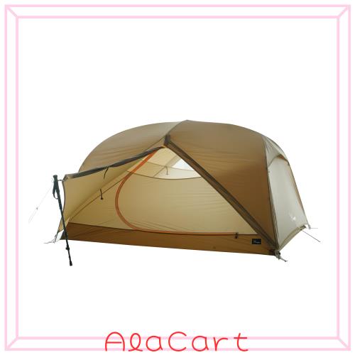 Vidalido テント 軽量 1~2人用 15Dナイロン 登山 ソロテント ツーリング テント【専用グランドシート付き】 5000mm 耐水圧 山岳 2人用 軽