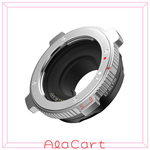 VILTROX EF-M1 PRO マウントアダプター Canon EF/EF-S マウントレンズ と マイクロフォーサーズ（Micro 4/3） カメラ パナソニック ライ
