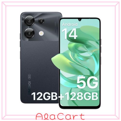 UMIDIGI G9 5G スマートフォン Android 14 simフリー スマホ 本体 12GB+128GB/1TB拡張 6.75インチ大画面 5G対応 android スマホ 50MPカメ