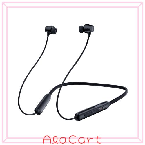 Rythflo Bluetooth イヤホン ネックバンド型 ノイズキャンセリング ANC搭載 ENC通話 60時間再生 マグネット式ネックバンド IPX6防水 V5.3