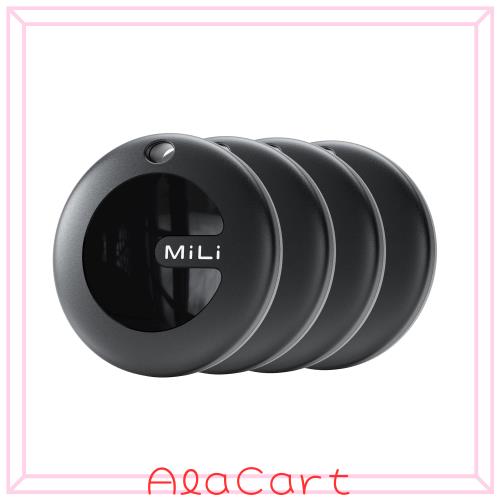 MiLi MiTag Duoスマートタグ エアタグ 紛失防止タグ、Android ＆ iOS互換、忘れ物防止タグ、キーファインダー、財布・荷物・ペット・子供