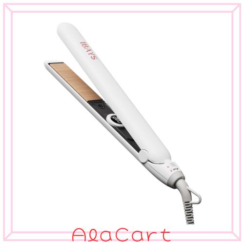 IBAYS ヘアアイロン ストレート＆カール 27mmシルクプレート【30秒高速加熱・14段階温度調整(100〜230℃)・3000万マイナスイオン・温度記憶