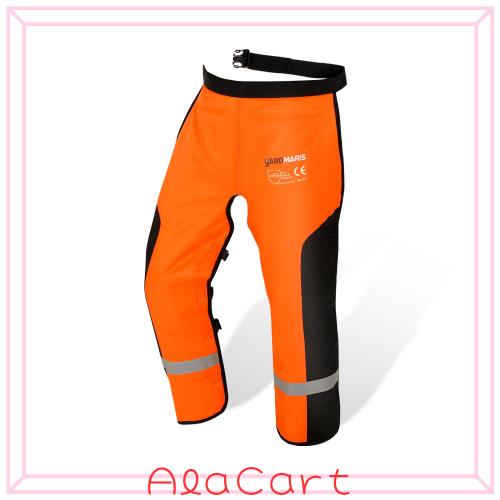 [YARDMARIS] チェンソー防護用ズボン チャップス チェーンソー 保護ズボン 保護具 作業用 切断防止 6層防護素材 ウエスト調整可能 オック