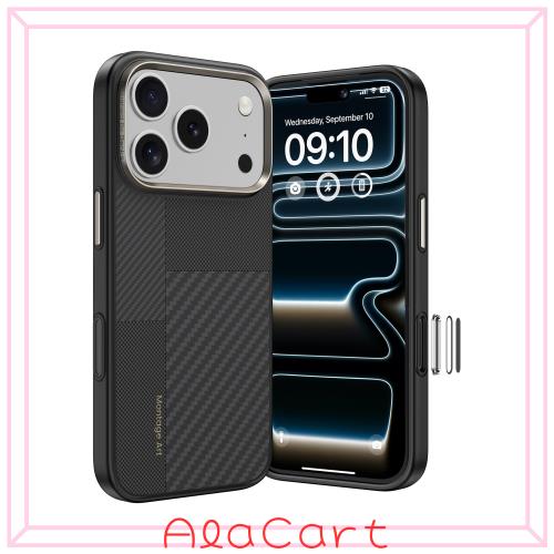 BENKS ArmorPro Montage iPhone 17 Pro用 ケース MagSafe対応 マグネット搭載 軍用規格 耐衝撃 耐久性 衝撃吸収 落下防止 カメラコントロ