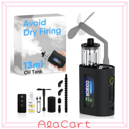 COLBOR CF3 ポータブルフォグマシン 2025年新発売 30W ミニハンドヘルドスモークマシン リモートコントロール付き撮影用 小型霧霧ヘイズ