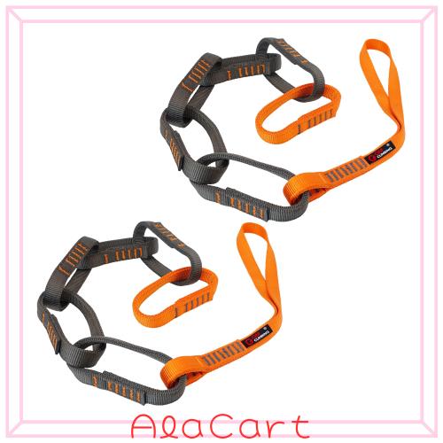 GM CLIMBING 22kN 16mm ナイロンチェーン パーソナルアンカーテザーシステム PASチェーン CE UIAA認証 2本入りセット