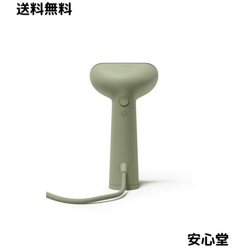 STEAMERY (スチーマリー) 衣類スチーマー プレスもできる2WAY インテリアに馴染む 立ち上がり25秒 シワ取り スチーム量 18g/分 洋服ケア