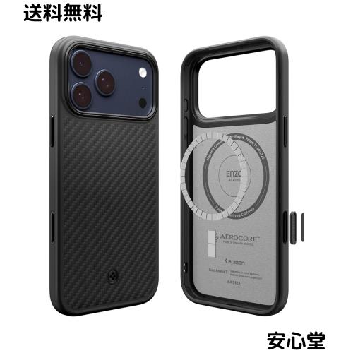 Spigen 【創業18年の技術力】 iPhone 17 Pro Max ケース MagSafe対応 カメラコントロールボタン対応 マット 米軍MIL規格 エンツォ・アラ