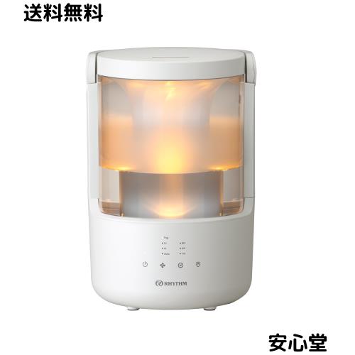 リズム(RHYTHM) 加湿器 超音波式 2025 アロマ対応 お手入れ簡単 タンク乾燥機能 付き 7畳対応 タンク容量 2L 18時間連続加湿 [MIST 250]