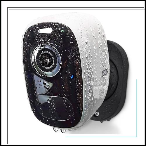 【400万画素 ・夜間カラー撮影】防犯カメラワイヤレス屋外強力磁石ブラケット　動体感知アラーム AI分析技術　警報通知 発光威嚇　双方向