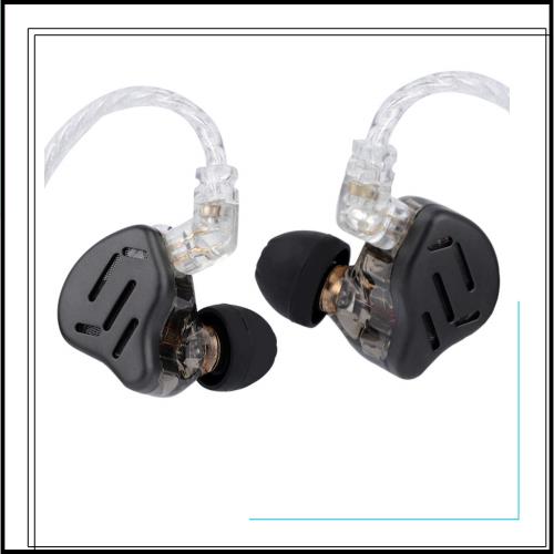 KZ ZAX (7BA+1DD)ハイブリッド型HiFiイヤホン 人間工学に基づいて設計 より良いノイズキャンセリング機能を持ったのハイエンドハイブリッ