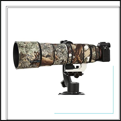ROLANPRO レンズカバー | 適用ソニー FE 200-600mm F5.6-6.3 G OSS 対応 | 望遠レンズ用カモフラージュカバー | 3層構造保護、防水 | カ
