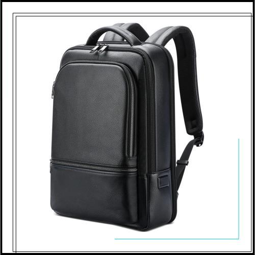 [Ariga] リュック メンズ 本革 牛革 17インチPC収納 A4 レザー 大容量 多機能 革 リュックサック バックパック ビジネスリュック 人気 通