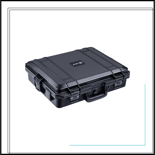 Lykus HC-4610 防水ハードケース 格子状カットスポンジが内蔵 内寸:46x36x13cm ラップトップ、小型ドローン、ビデオカメラ、アクションカ