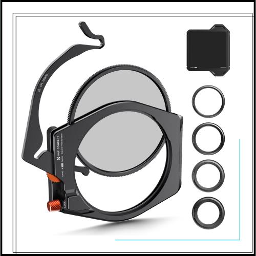 K＆F Concept 角型フィルターセット ND1000減光フィルター+CPLフィルター+新型フィルターホルダー【メーカー直営店】