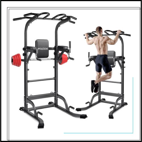 懸垂マシン 【7in1多機能・改良バー・耐荷重200kg】 チンニングスタンド 高度11段調節可能 Wolfyok fitness ぶら下がり健康器 けんすいマ
