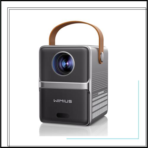 WiMiUS プロジェクター小型 モバイルプロジェクター 20000LM - 【自動台形補正＆電動フォーカス＆ズーム】短焦点投影 5GWIFI Bluetooth5.