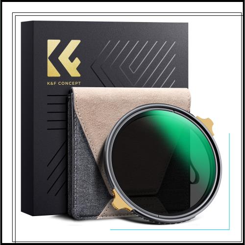 K＆F Concept NDフィルター ND2-32 72mm 1-5段階減光 真鍮製 フレアやゴースト防止 色かぶり無し 36層ナノコーティング 撥水防汚 キズ防止