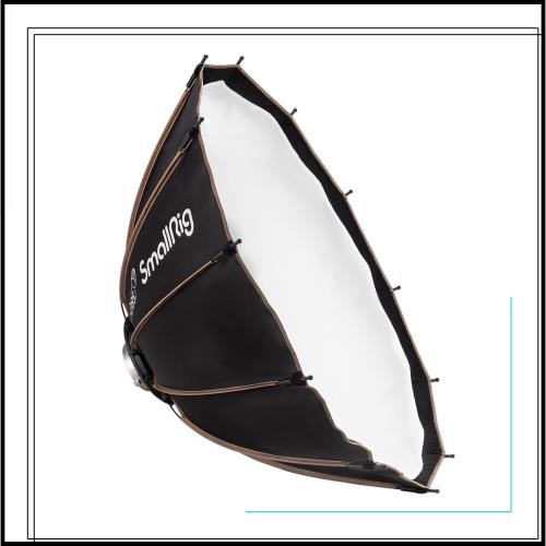 SmallRig ソフトボックス Φ85cm LA-D85 ライトボックス リブ12本 ストロボ ライトドーム 反射型 折りたたみ式 ポートレート撮影 Bowen-S