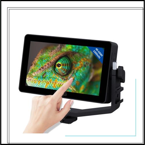 OSEE Lilmon 5 カメラ モニター 5.5インチ タッチスクリーン高輝度1000nits ビデオモニター3D LUTサポート HD オンカメラ 4K HDMI信号出
