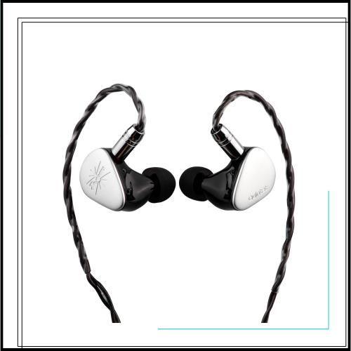 LINSOUL Kiwi Ears Quintetハイブリッド型(1基DLCダイナミック+2基BA+1基PZT+1基平面駆動(MPT))HIFIハイエンドイヤフォン 3.5mmジャック
