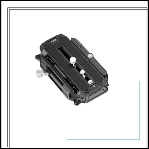 FALCAM F50 ビッグシネマカメラ用ロングクイックリリースキット、カメラマウントアダプター QR システム、映画製作者用 50mm アルミニウ