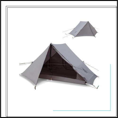 OneTigris Hillridge 軽量テント 登山用テント 2人用 良い通気性 撥水加工 耐水圧3000mm 簡単設営 前室あり 結露対策 アップグレード版