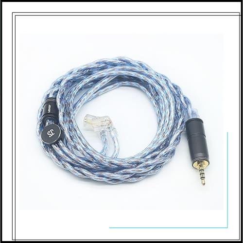 【JSHiFi-VENUS】QDC2.5mmリケーブル 銀メッキと古河銅＆金銀銅同軸線材 2.5mmイヤホンアップグレードケーブル QDCイヤフォン交換ケーブル