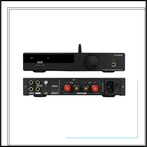 SMSL AO300 オールインワンDAC アンプ MA5332MS 165Wx165Wパワーアンプ XMOS XU316 USB/COAX/OPT MQA DAC Bluetooth HDMI ARC/RCA スピー