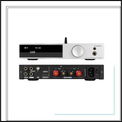 SMSL AO300 オールインワンDAC ＆ アンプ MA5332MS 165Wx165Wパワーアンプ XMOS XU-316 USB/COAX/OPT MQA DAC Bluetooth HDMI ARC/RCA ス