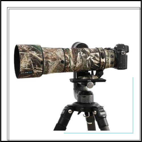 ROLANPRO レンズカバー | ニコン Z 180-600mm F/5.6-6.3 に?合する | 望遠レンズ用カモフラージュカバー | 3層構造保護、防水 | カラー番