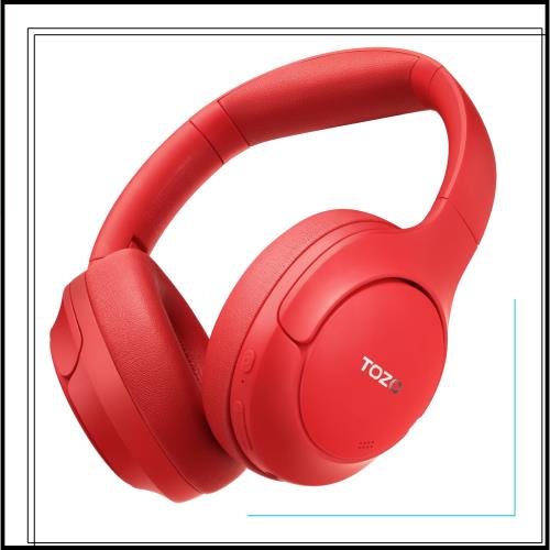 TOZO HT2 ワイヤレスヘッドホン Hi-Res Audio(有線ハイレゾ) 40mm ダイナミックドライバ 密閉型 折り畳み式 軽量 Bluetooth5.3 無線 Type