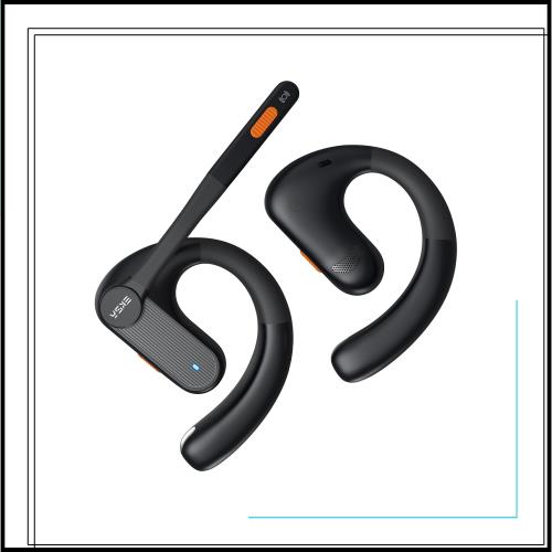 EKSA S30 オープンイヤー型ワイヤレスイヤホン Bluetooth5.3 耳掛け式完全ワイヤレスイヤホン最大70時間再生 マルチポイント接続 耳を塞