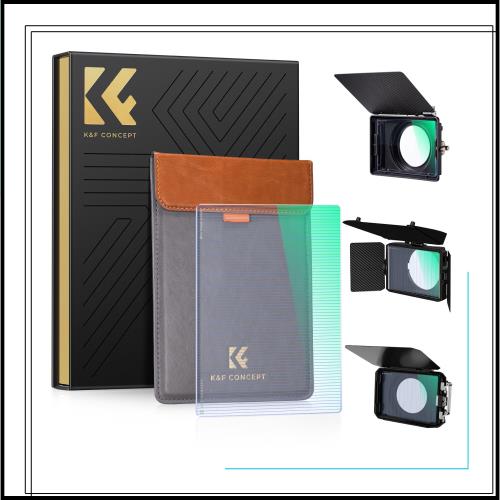 K＆F Concept ブルーストリーク 4”x5.65” 角型フィルター 特殊効果フィルター Tiltaに対応 マットボックス SmallRigマットボックスに対応