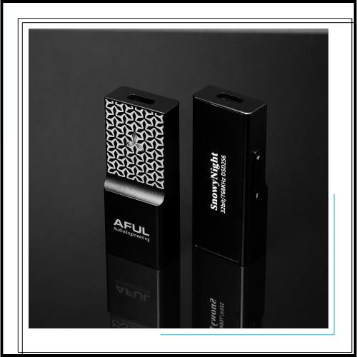 HiFiGo AFUL yNight ポータブル USB DAC およびアンプ、驚くほど低い歪み率を備えたデュアル CS43198 DAC チップ アンプ (Lightninng